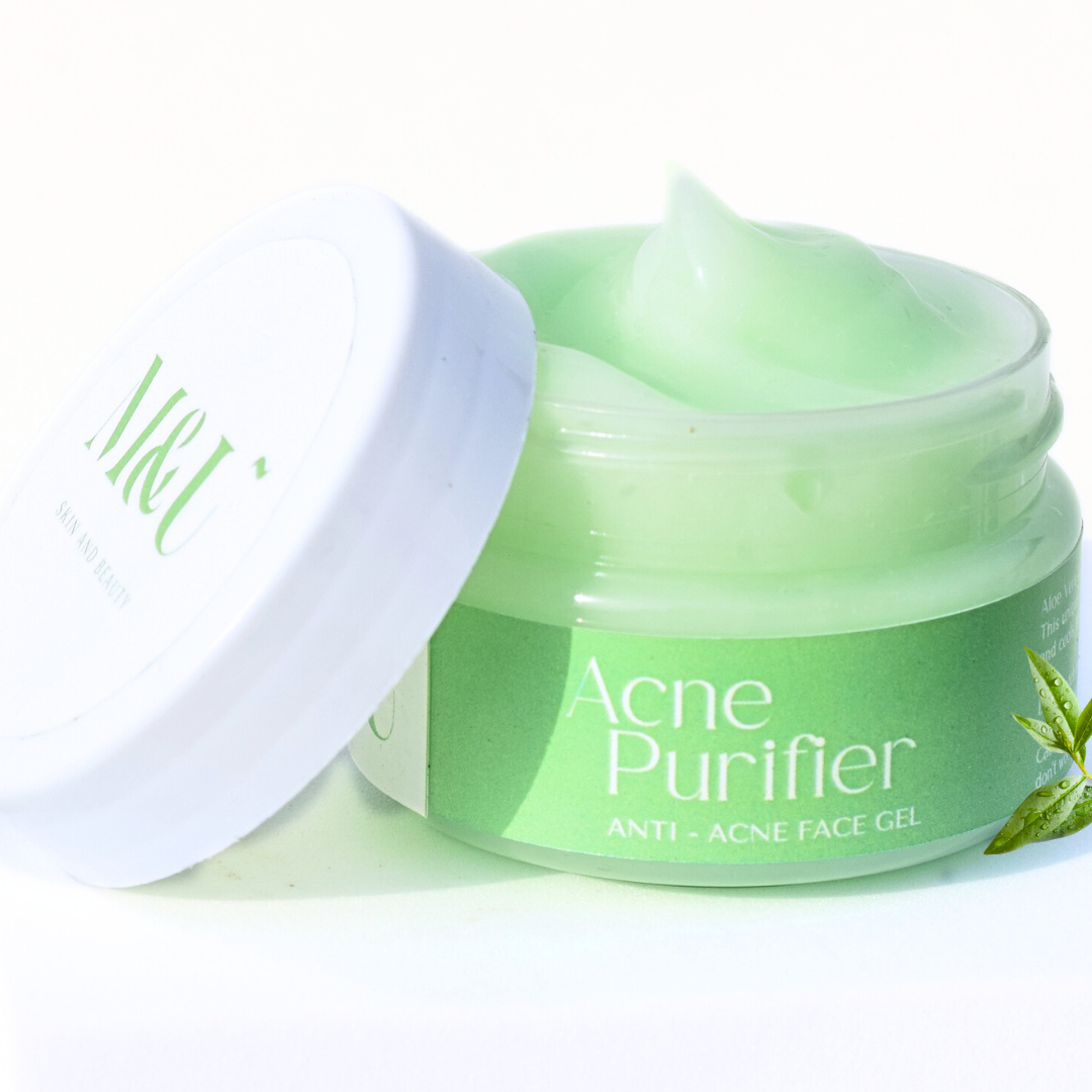 Acne Purifier Face Gel for Pimples – M&U Skin and Beauty